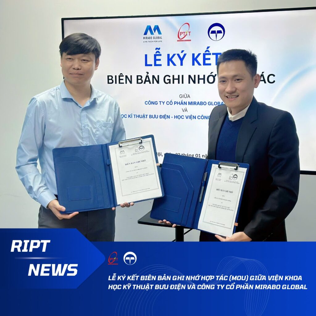 RIPT & Mirabo Global chính thức ký kết Biên bản ghi nhớ hợp tác (MOU ...